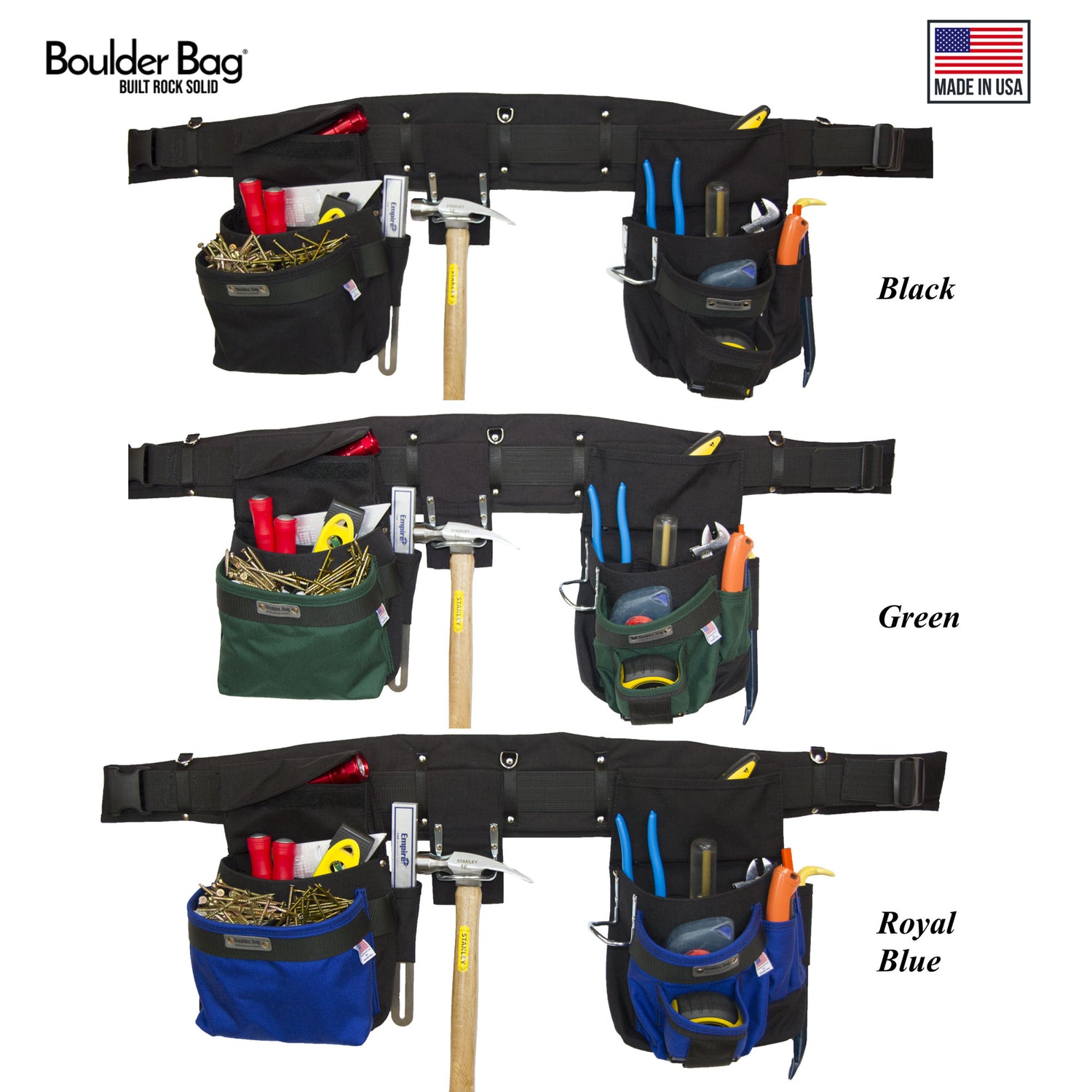 Boulder Bag Pro-Framer Comfort Combo Tool Belt | Boulder Tool Belts